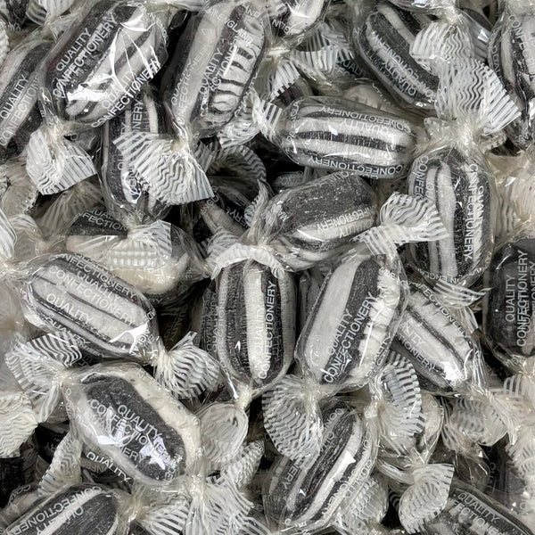 Black & White Mints (Wrapped) – The Gourmet Sweet Company