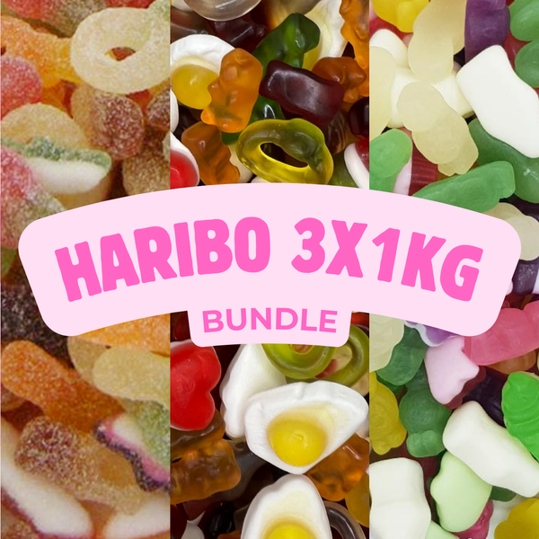Haribo Sweet Bundle 3x1KG – The Gourmet Sweet Company