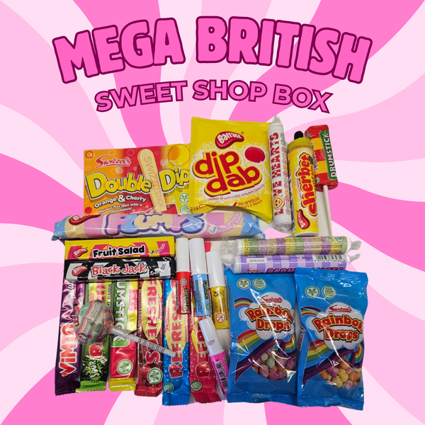 Mega British Sweet Shop Box – The Gourmet Sweet Company