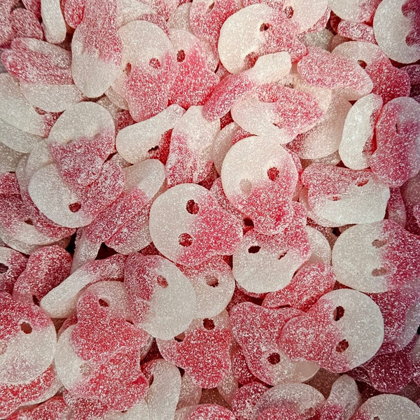 Sour Raspberry and Strawberry Skulls – The Gourmet Sweet Company