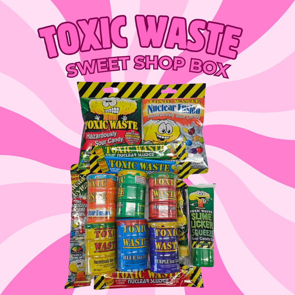 Toxic Waste Sweet Shop Box – The Gourmet Sweet Company