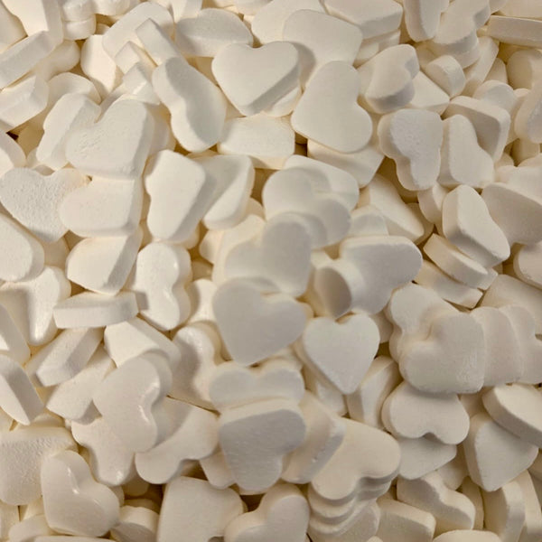 White Dextrose Hearts 1kg – The Gourmet Sweet Company