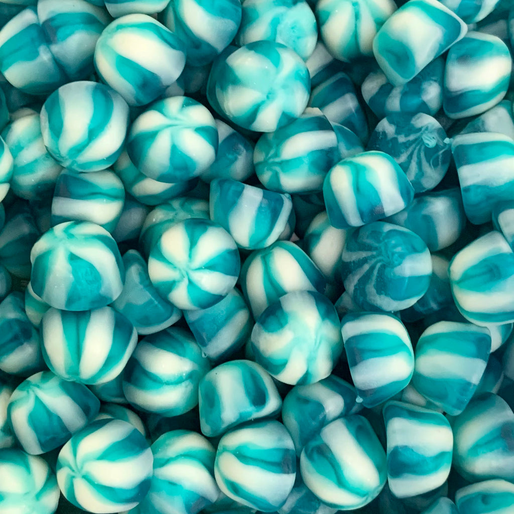 Blue Twist Kisses – The Gourmet Sweet Company