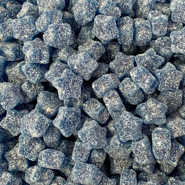 Fizzy Blue Stars – The Gourmet Sweet Company