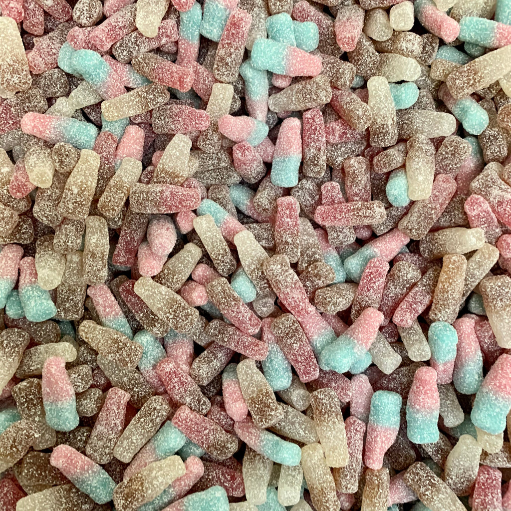 Fizzy Bottles Mix Sweet Shop Jar – The Gourmet Sweet Company