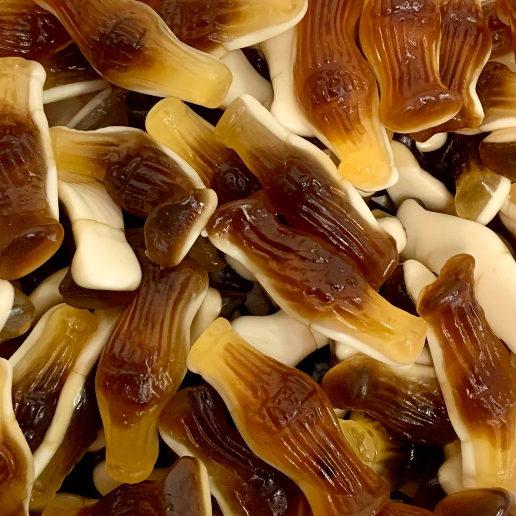 Jelly Filled Cola Bottles – The Gourmet Sweet Company